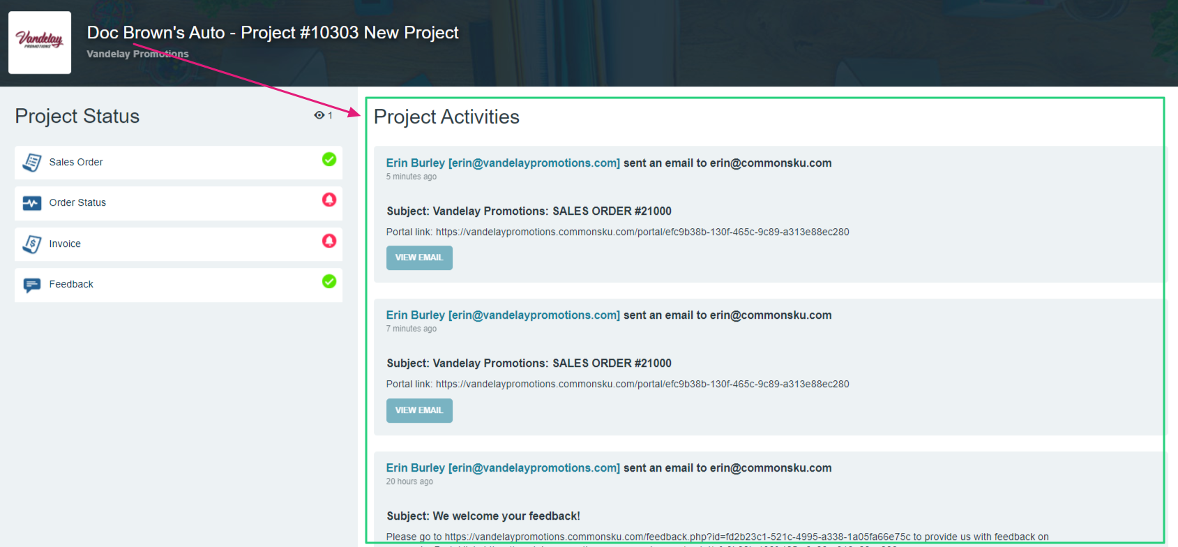 Project Portals
