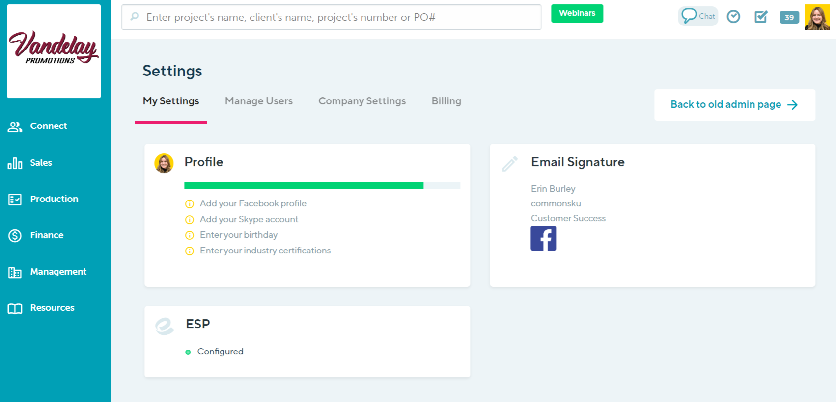 September 2022 - Updates to Admin settings and User Management