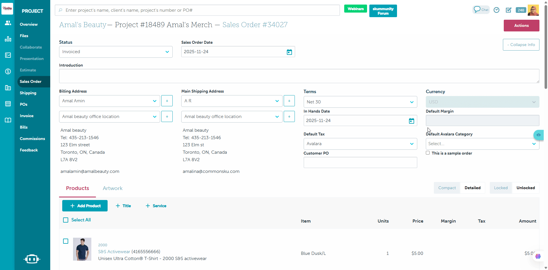 Managing Split Ship Taxes Using Avalara